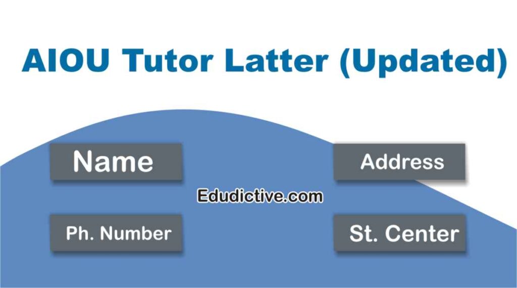 Find AIOU Tutor Online • 2021-2022 [All Programs]